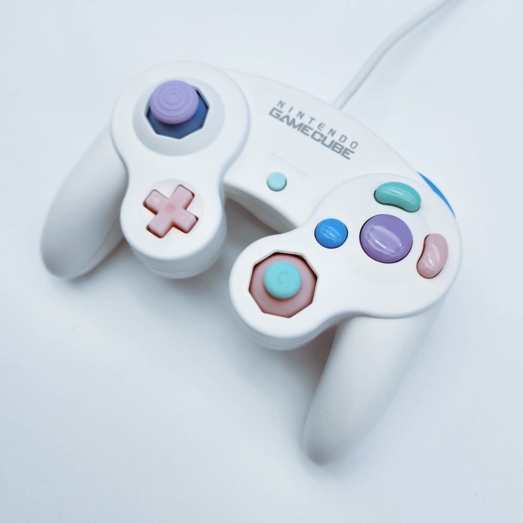 Modded Jp White Gamecube Controller – Sage Customs